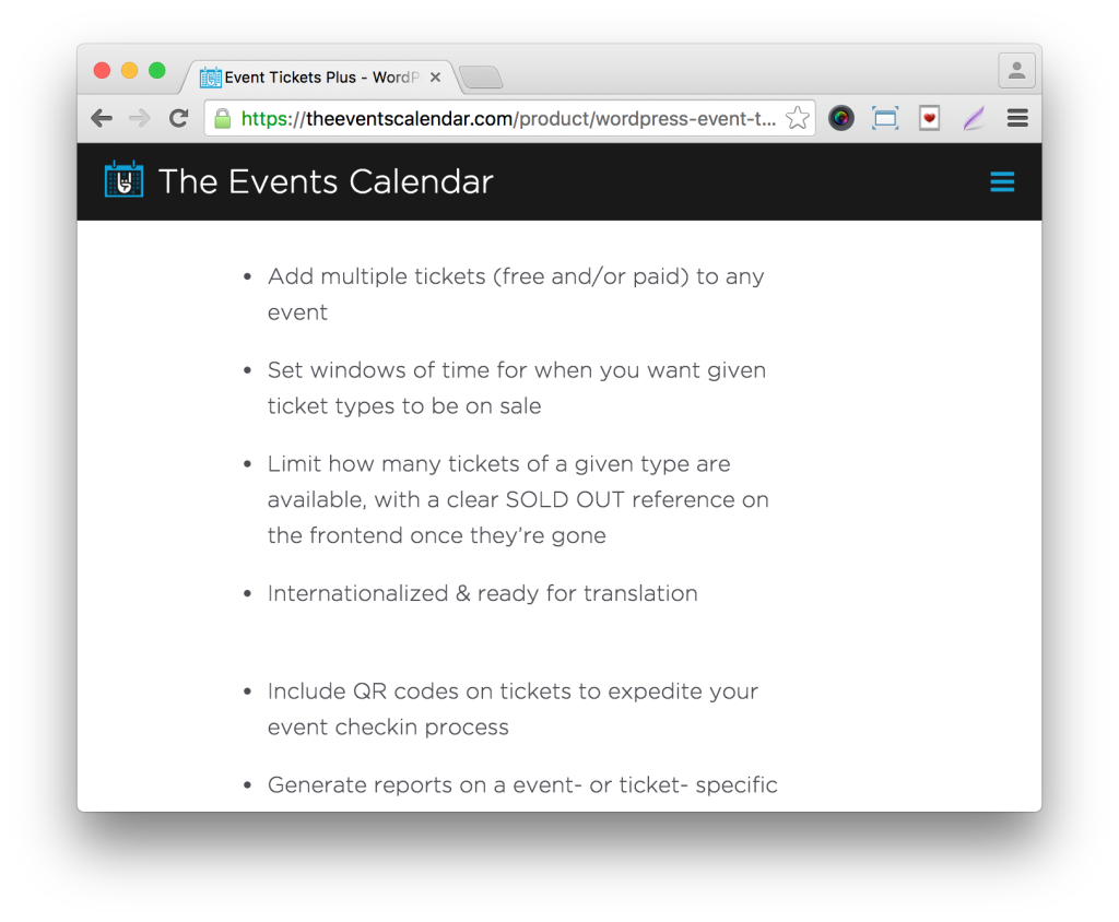 Event Tickets Plus Plugin-$49, v6.9.0