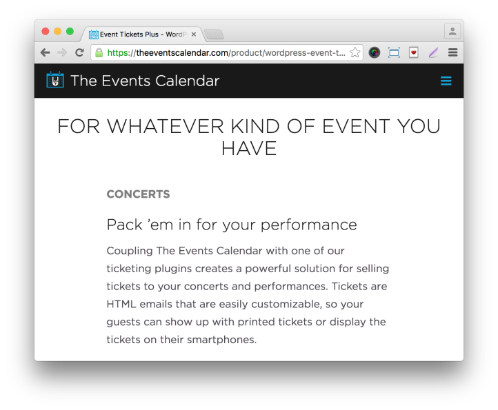 Event Tickets Plus Plugin-$49, v5.8.0