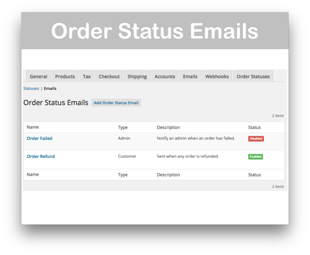 WooCommerce Order Status Manager Extension - $20