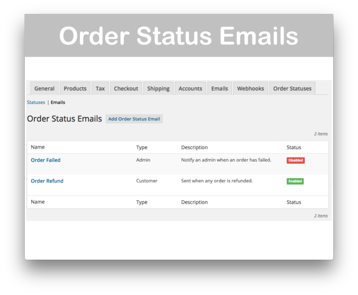 WooCommerce Order Status Manager Extension - $20