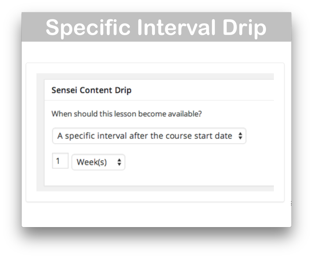 WooCommerce Sensei Drip Content Plugin - $15