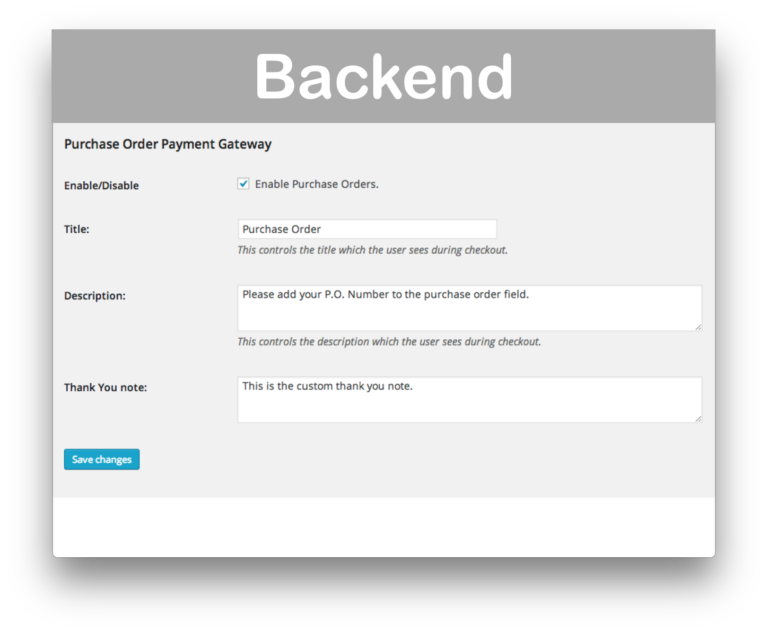 WooCommerce Purchase Order Gateway - Just $25, v1.5.7