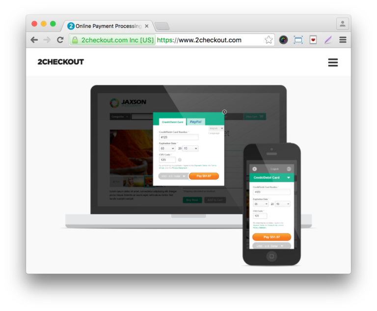 WooCommerce 2Checkout Gateway Plugin - $10