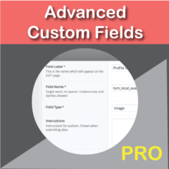 Advanced Custom Fields (ACF Pro)-Just $10 for v6.6.0