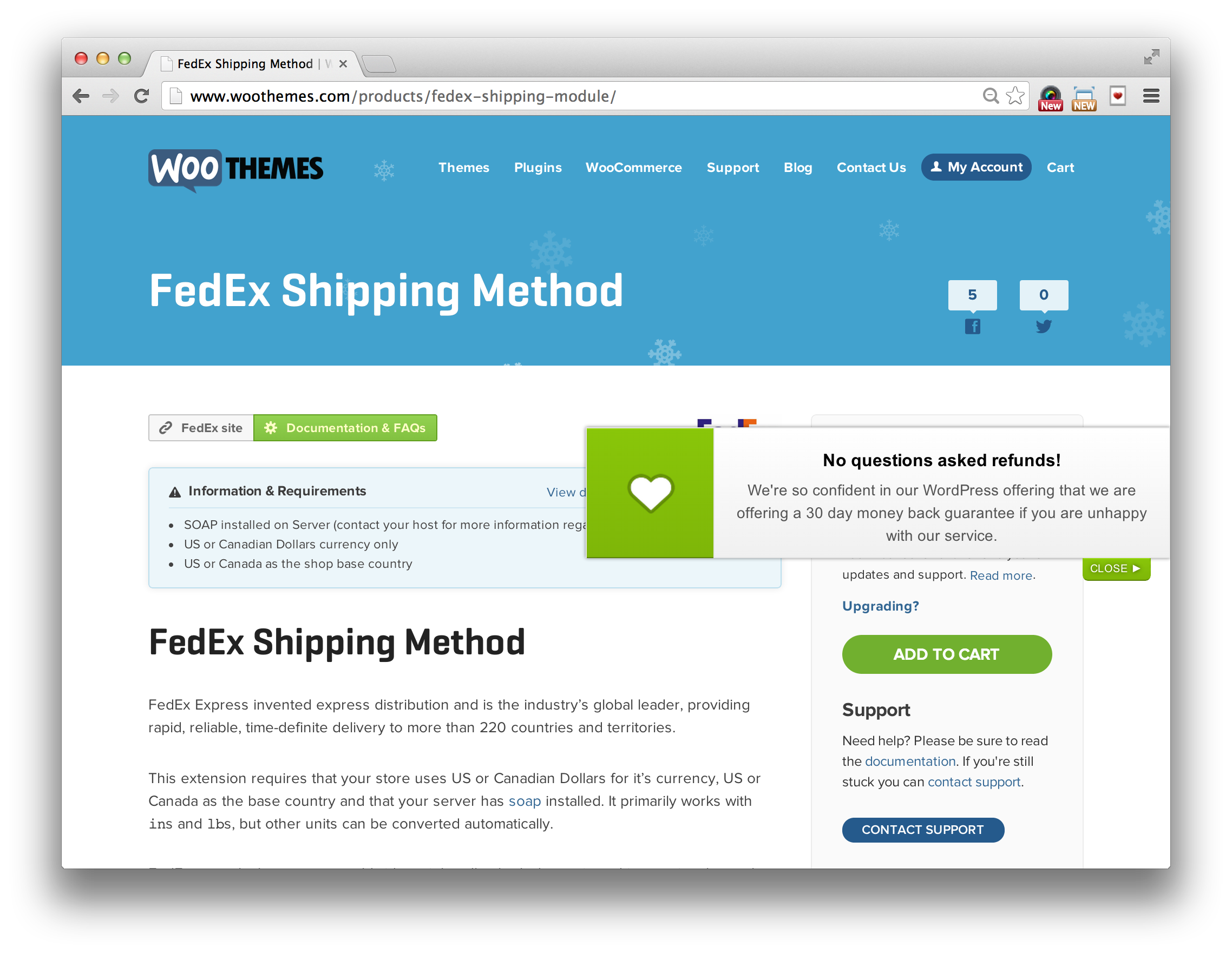 Download WooCommerce Fedex Shipping API - Just $25