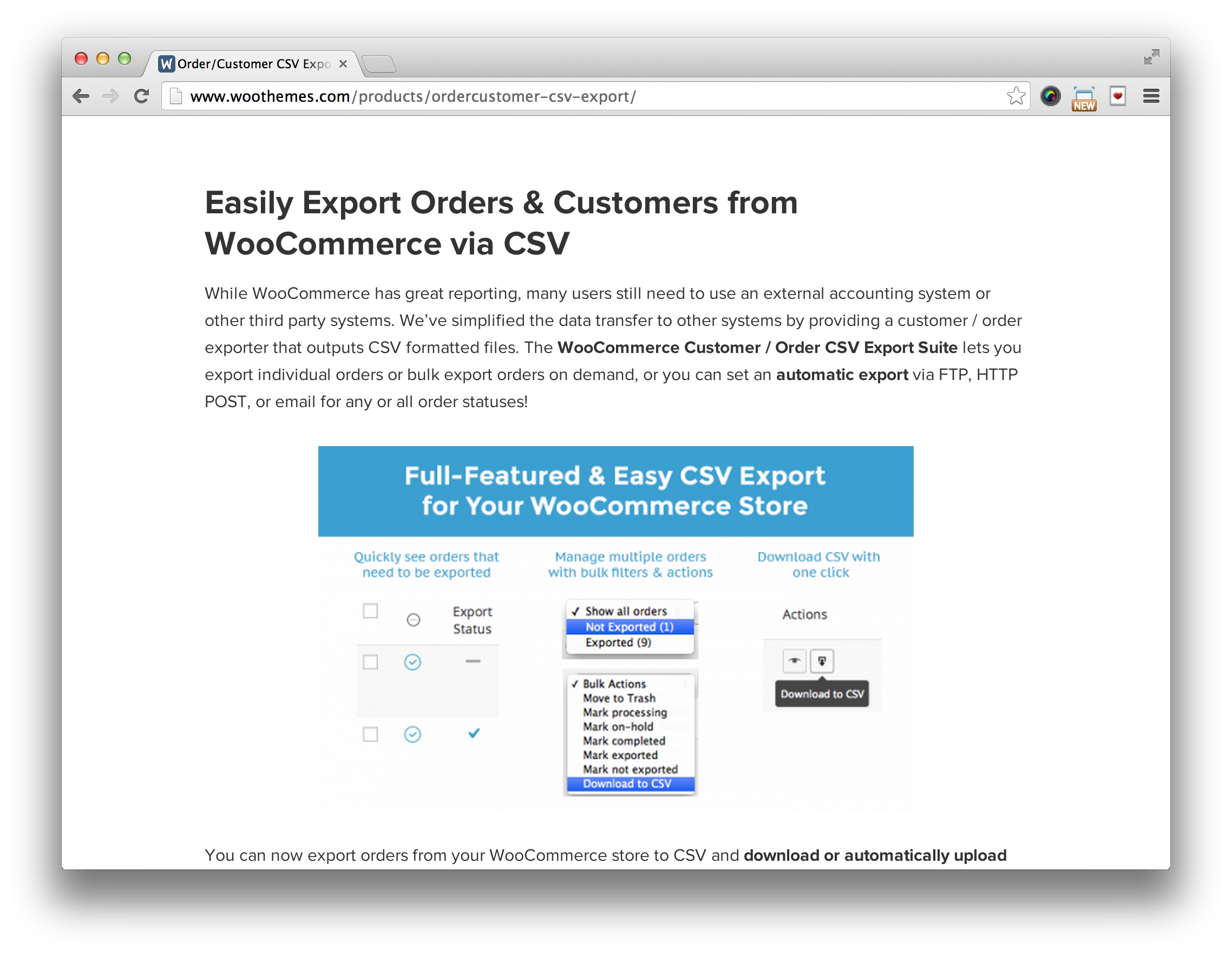 Woocommerce Order Customer Csv Exporter 25 V3111